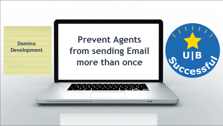 Prevent Agents from sending emails more than once - U B Successful